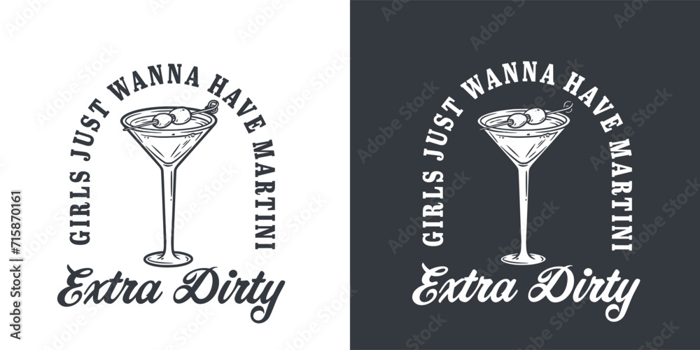 Martini cocktail vector with olive and splashes for alcohol for ...
