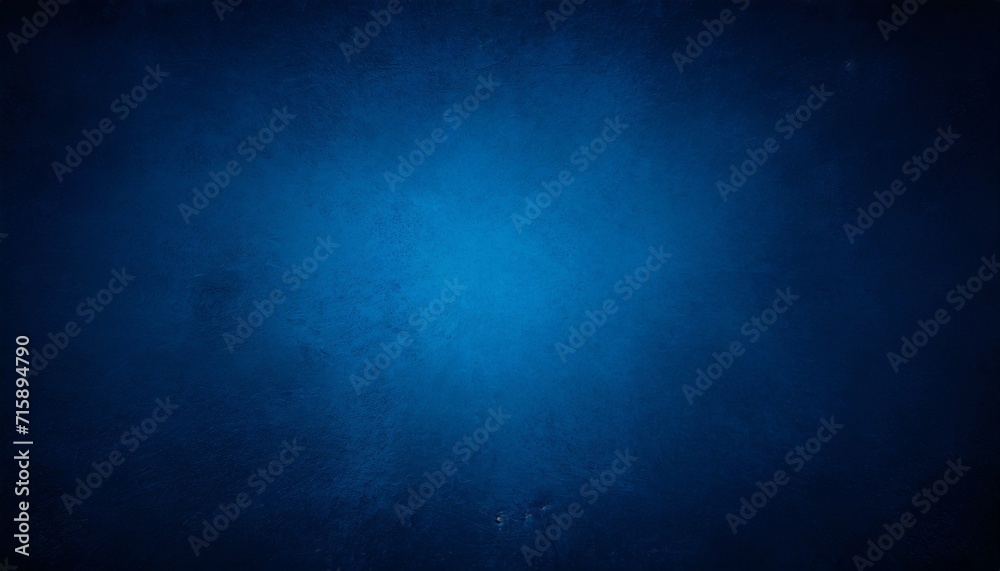 dark blue background texture with black vignette in old vintage ...