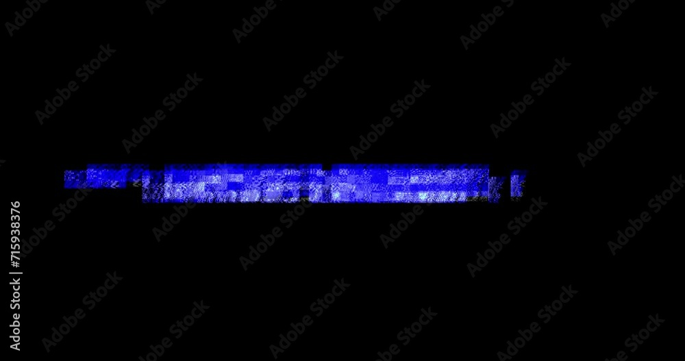 Glitch noise static television VFX. Visual video effects stripes ...