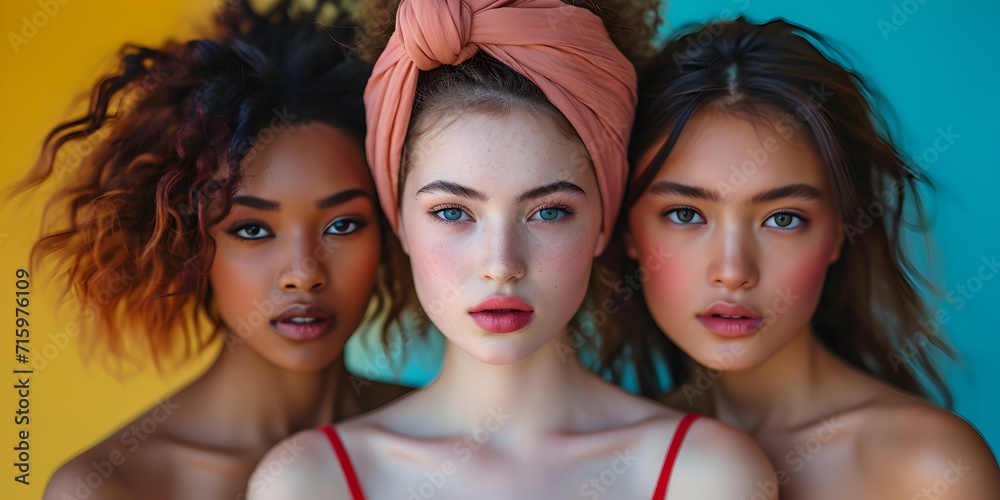 International Women's History Day banner with many multiracial women of ...