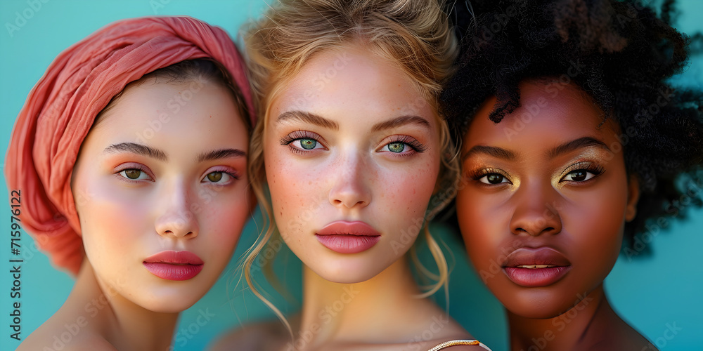 International Women's History Day banner with many multiracial women of ...