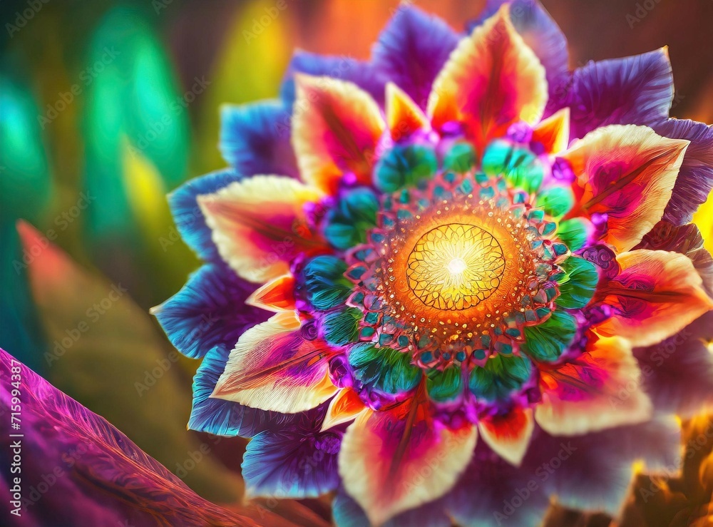 Psychedelic chakra activation imagery during the peace and love era ...