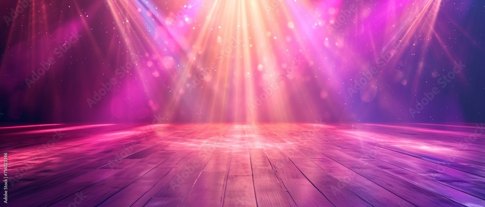 Stage Spotlight starts with the warm colors of a studio's hardwood ...