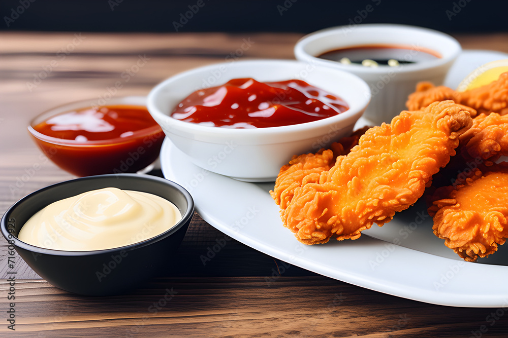 The Temptation of Delicious Chicken Tenders: Fast food snacks and ...