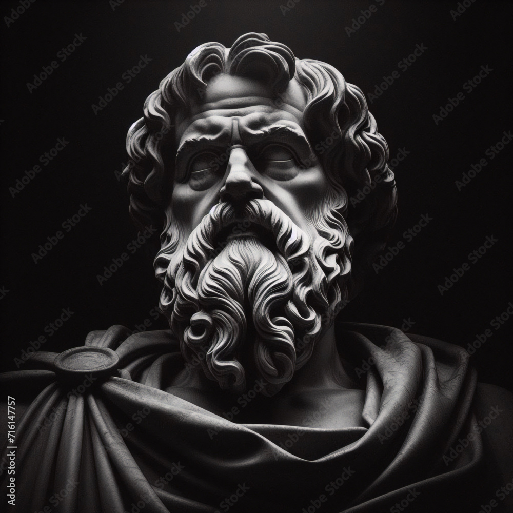 Socrates, Greek philosopher from Athens, founder of Western philosophy ...