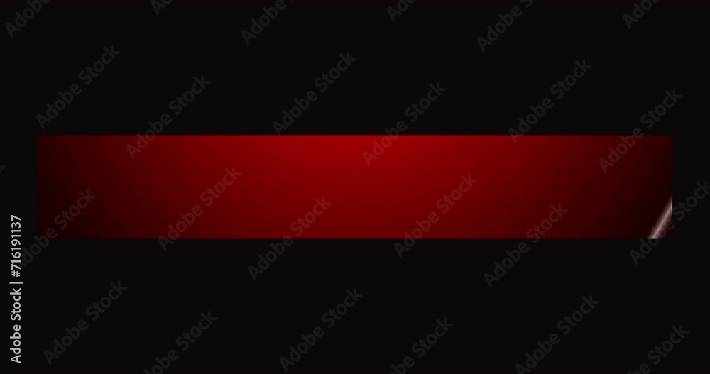 4K modern animation lower third in Alpha Channel. Modern design lower ...