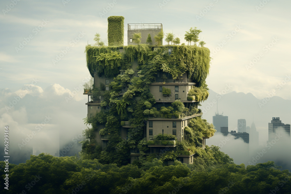 ภาพประกอบสต็อก Bosco Verticale, a close up view at the modern and ...