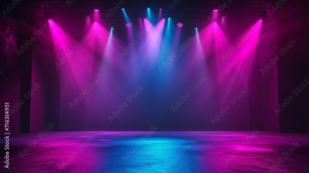 spotlight, Modern dance stage light background with spotlight ...