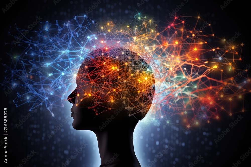 Nerve cell Neuronal structures. Brain cell Axonal arborization ...