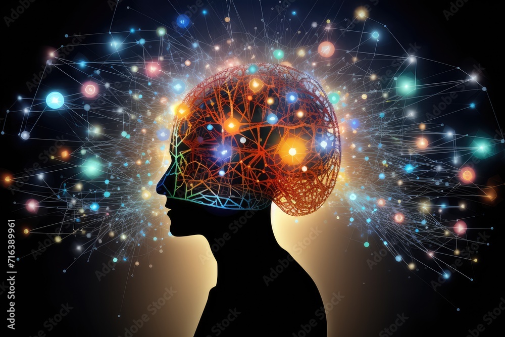 Brain Axon Neuronal Network, Metacognition amid neural symphony ...