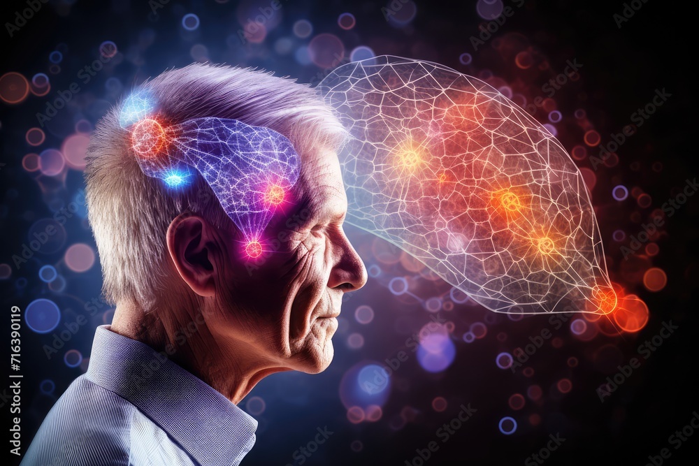 Brain Axon Neuronal Network, Metacognition amid neural symphony ...