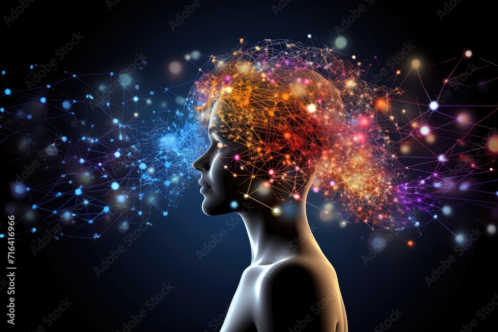 Brain nexus nervous system, epitomizes mindful resilience. Cognitive ...