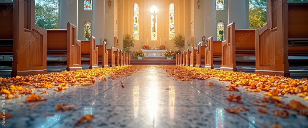 St Patricks Catholic Church Small Midwest, HD, Background Wallpaper ...