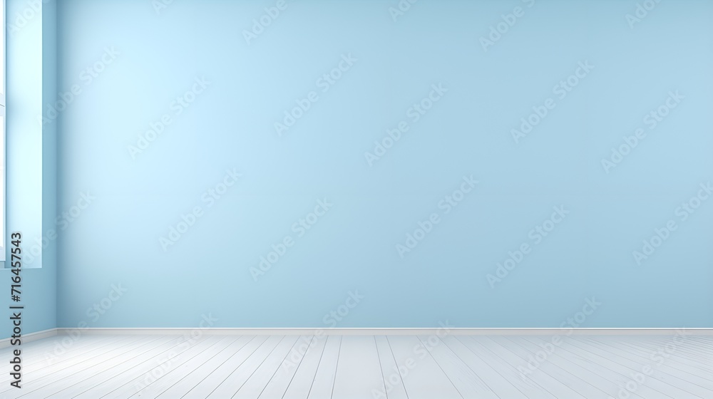 Empty Baby Blue wall background for product display , Empty Baby Blue ...