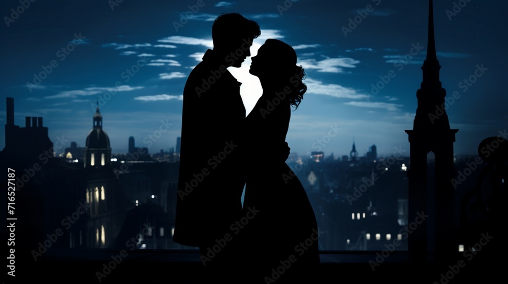 Immerse yourself in the beauty of romance as an ultra-realistic couple ...