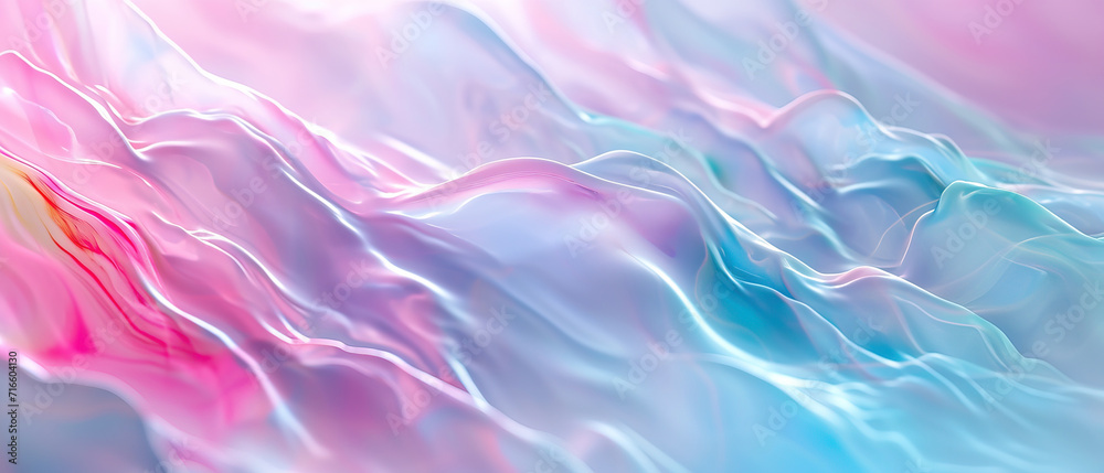 Pastel Colorful Wave Abstract Light Texture Blue Art, Concept fluid and ...
