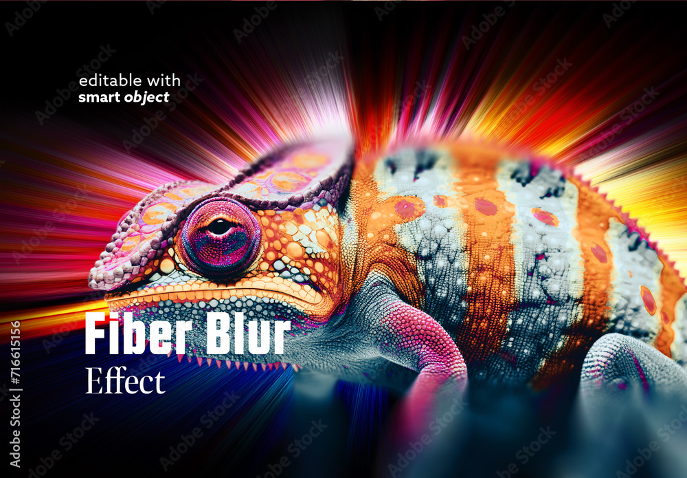 Fiber Blur Effect Stock Template | Adobe Stock