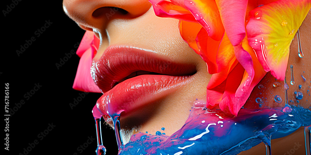 The images convey the scent and beauty of roses. Close-up shots capture ...