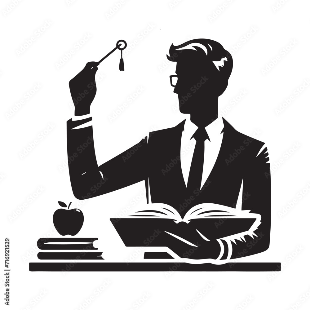 Academic Auras: A Gallery of Lecturer Silhouettes Creating a Collective ...