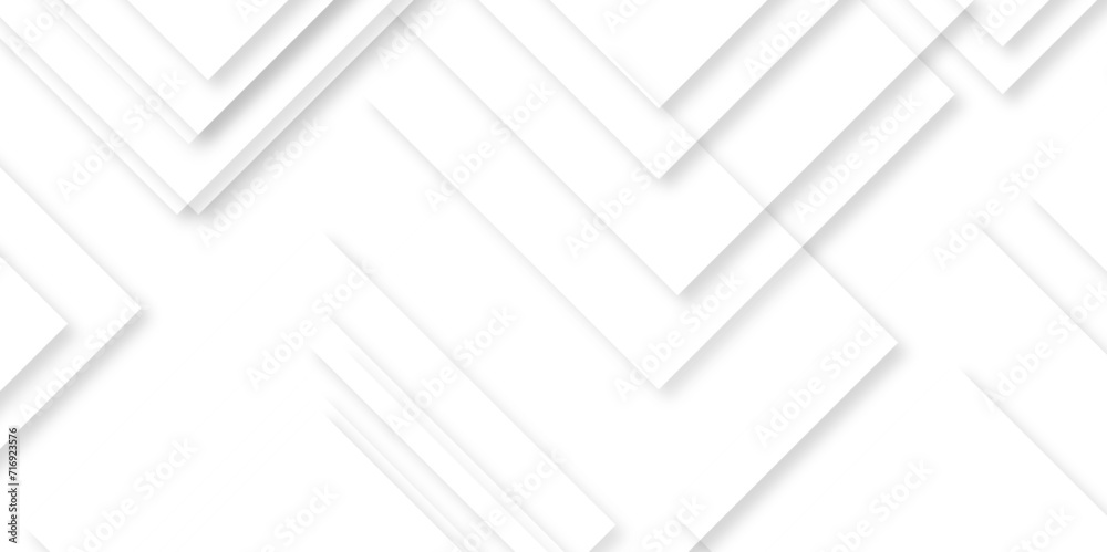 Abstract white square shape geometric line background. vector ...