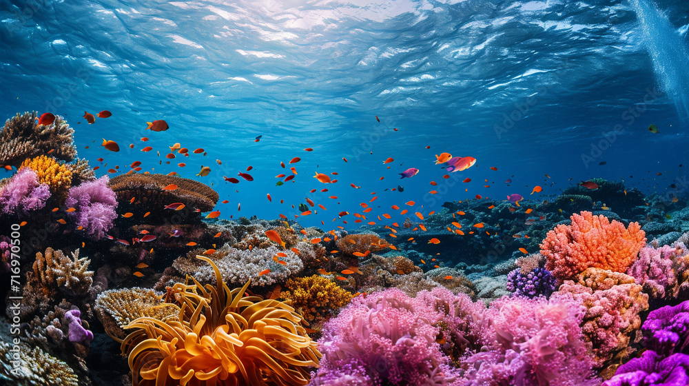 An underwater research expedition featuring marine scientists exploring ...