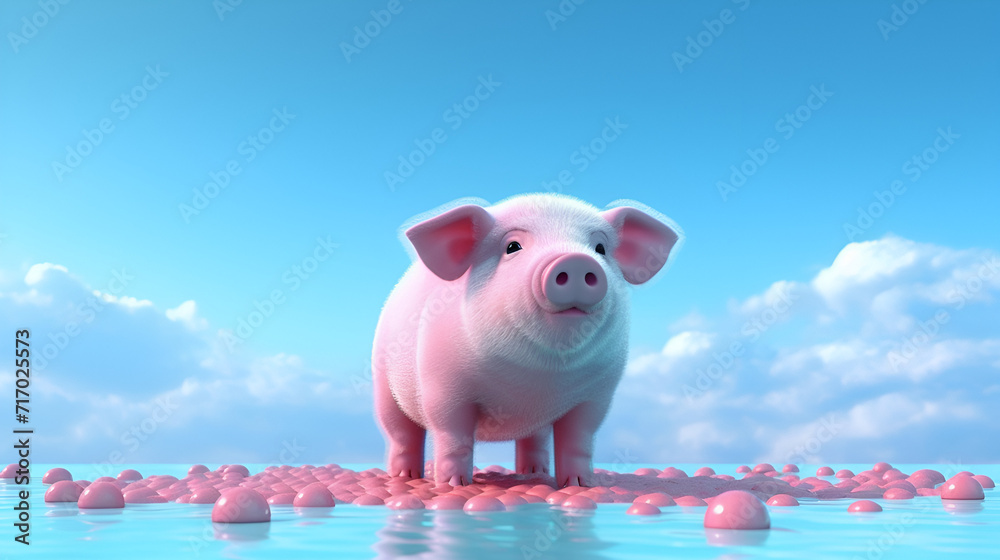 Beautiful Pig Design, Perfect for your Project and Creations or ...