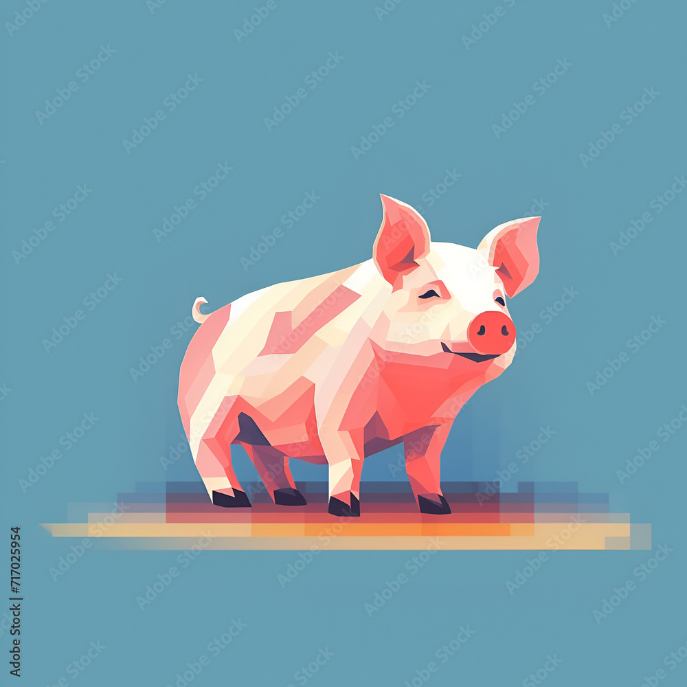 Beautiful Pig Design, Perfect for your Project and Creations or ...