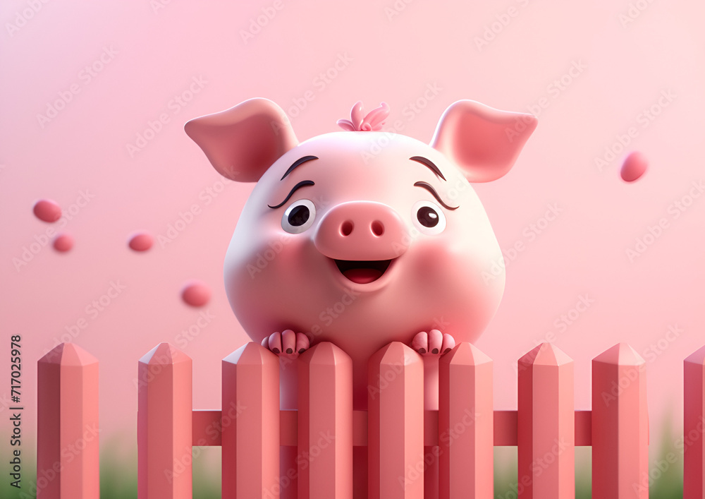 Beautiful Pig Design, Perfect for your Project and Creations or ...