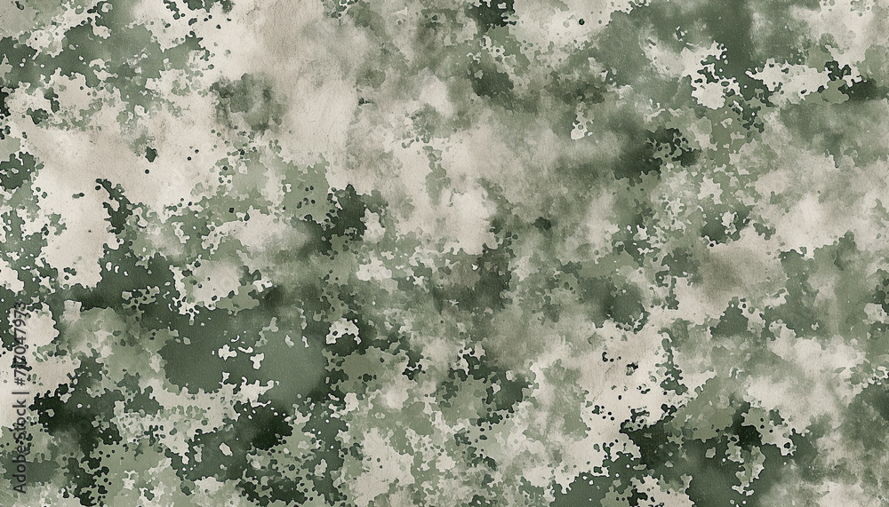 Watercolor background of military camouflage pattern for military ...