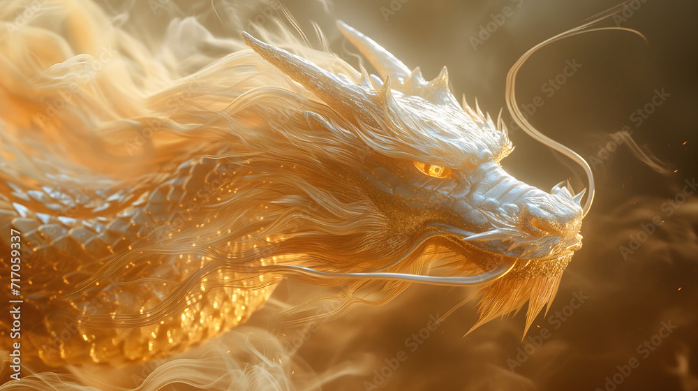 Chinese New Year seasonal social media background design with blank ...