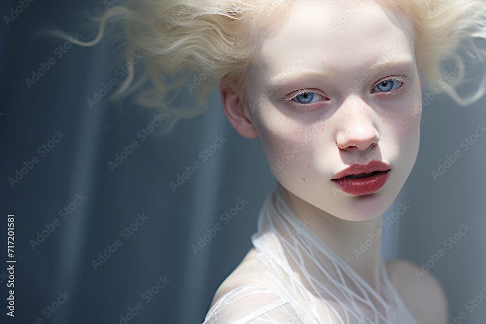 albino people human woman men girl boy Congenital disease, absence of ...