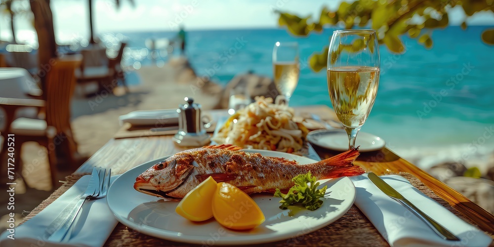 Fish Tea Serenity: Caribbean Seafood Elixir. A Culinary Journey of ...