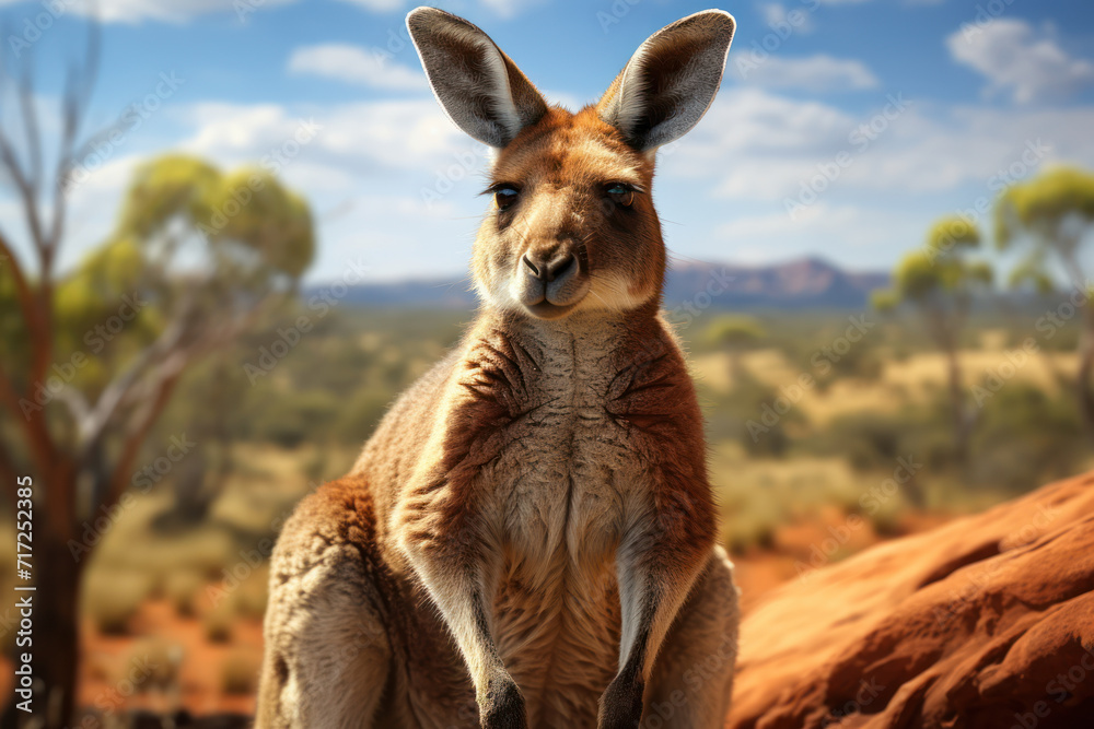 Illustration inspired by Australia Day, featuring the country's iconic ...