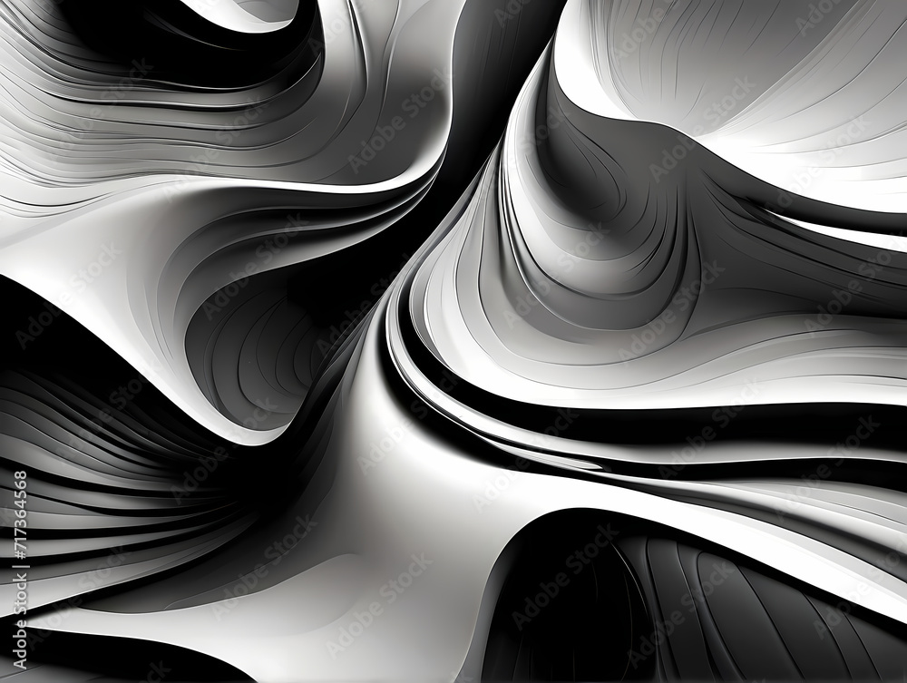 Craft abstract patterns for wallpapers, embracing the elegance of ...