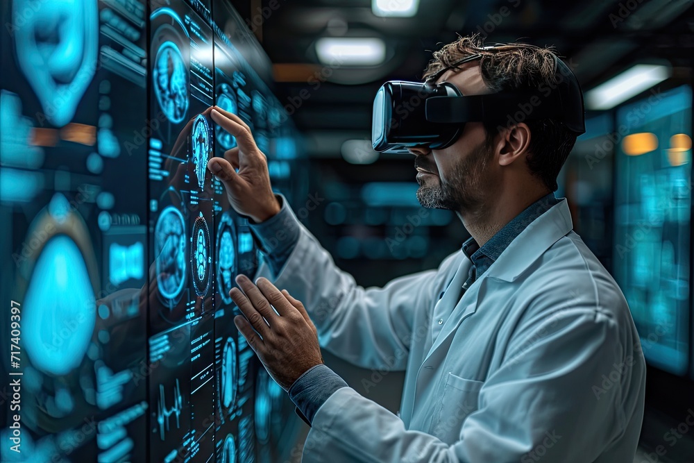 Virtual reality revolution VR technology at forefront digital world ...