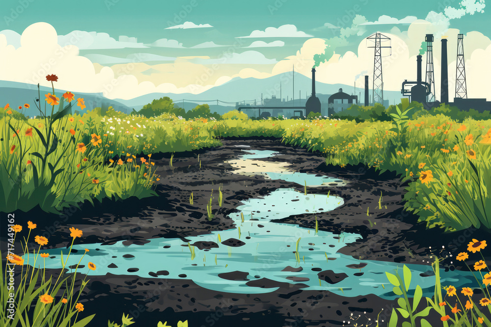 Soil Contamination: Spilled chemicals can seep into the soil, impacting ...