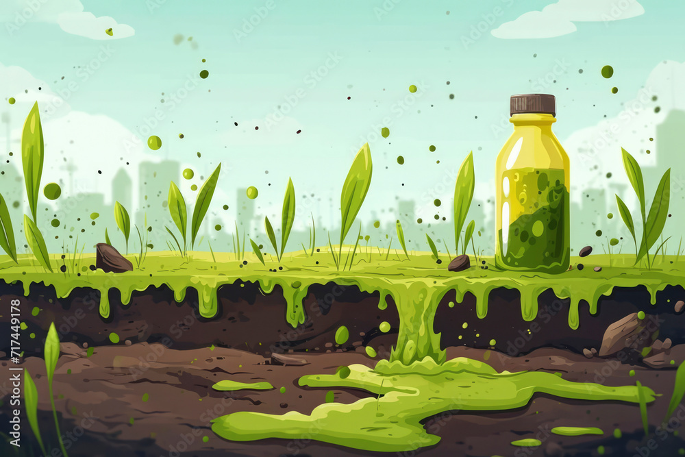 Soil Contamination: Spilled chemicals can seep into the soil, impacting ...
