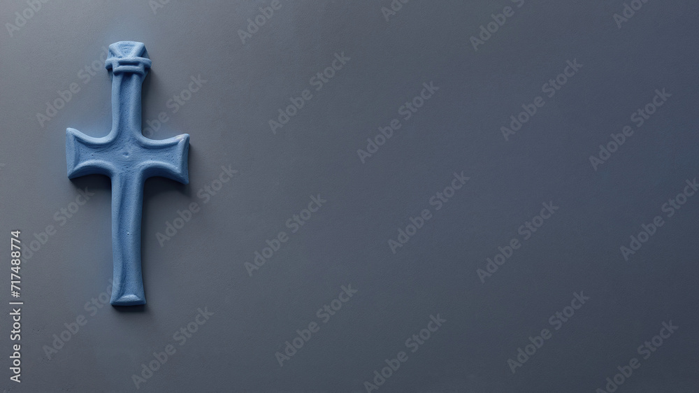 Christian Greek, Armenian, Greek cross on a plain background, banner ...