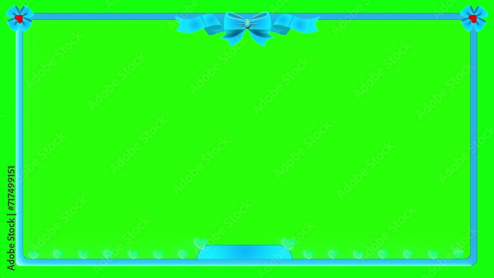 Game screen Animated stream overlay panel loop, Vtuber gaming asset ...