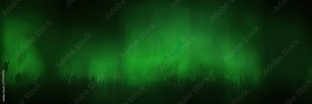 Matte green texture or background with stains, waves and grain elements ...