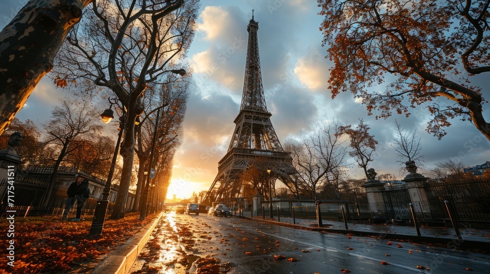 Iconic Views Reimagined: Fresh Angles on Famous Landmarks Stock Photo ...