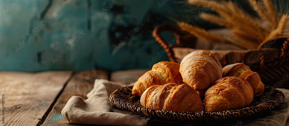 Mexican sweet bread called concha bakery from mexico. Copy space image ...