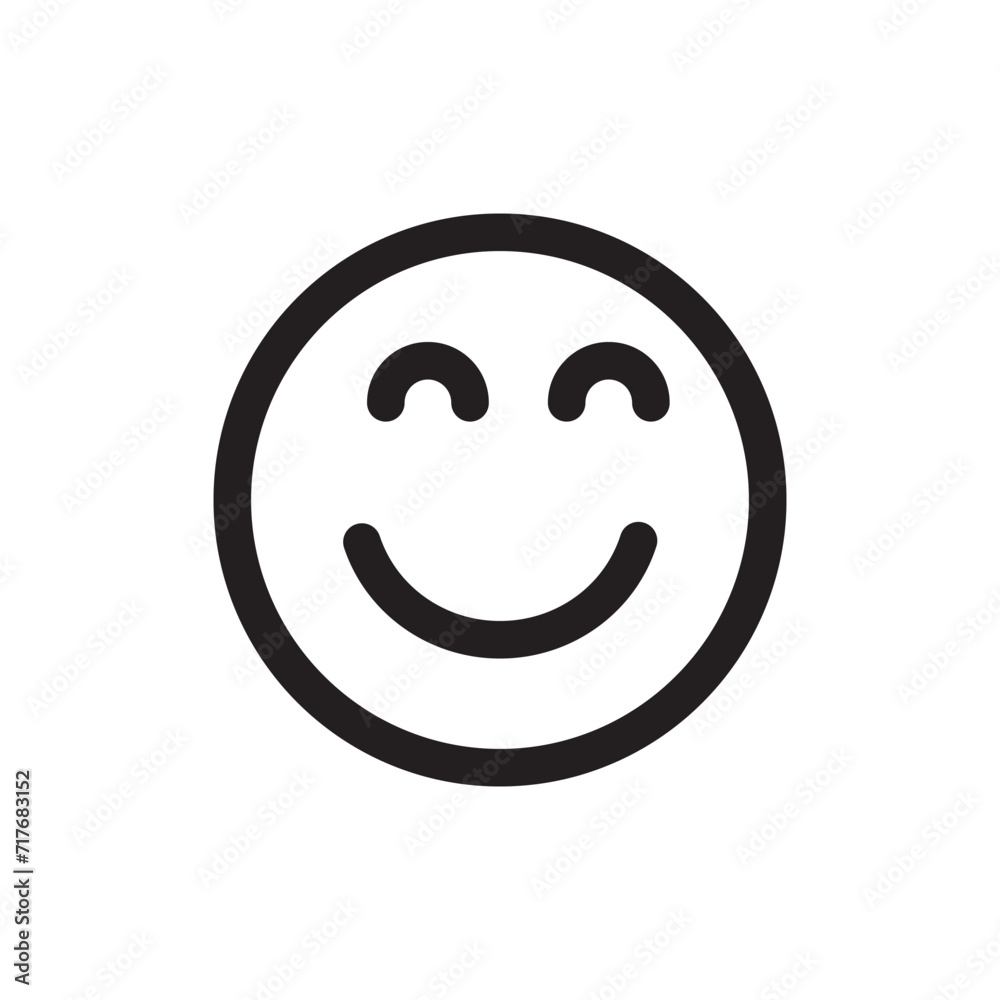 smiley face emoji icon. Smile emoji icon. smile face emoticon icon ...