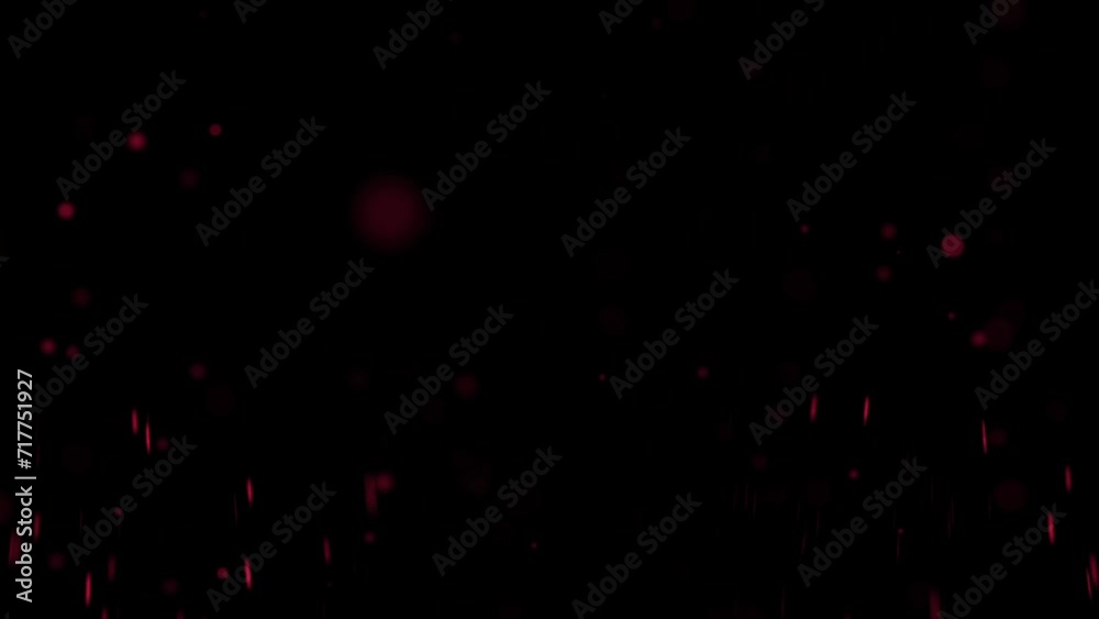 CONGRATULATIONS! sparkling flakes of fire and glitter flying particle ...