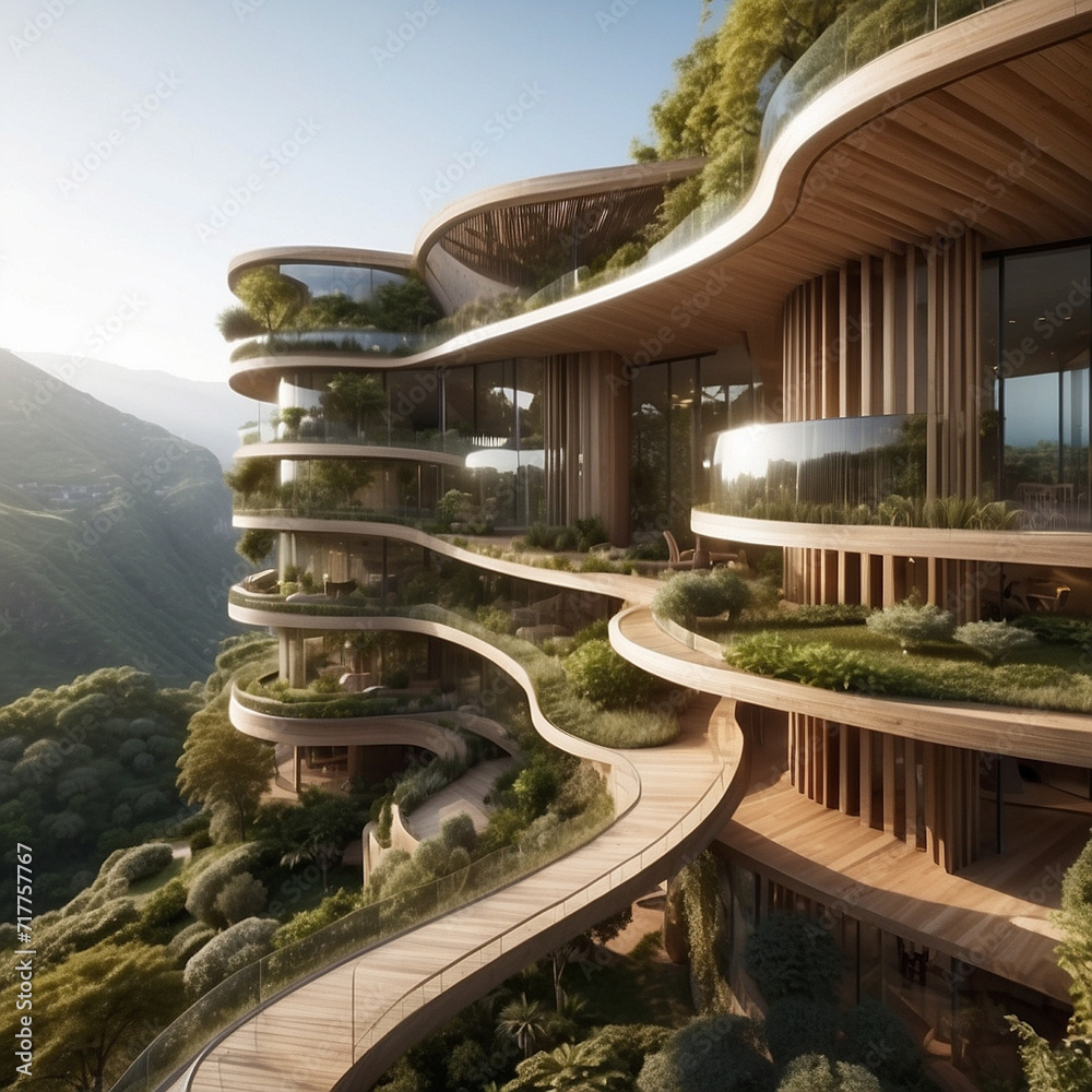 Craft eco-friendly architecture. Leverage AI for sustainable designs ...