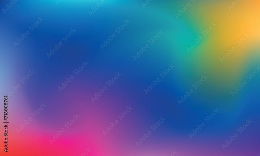 Vector colorful vibrant fluid background design with gradient color ...