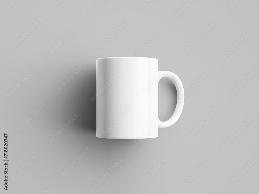 Blank Coffee Mug Mockup Stock Illustration Adobe Stock