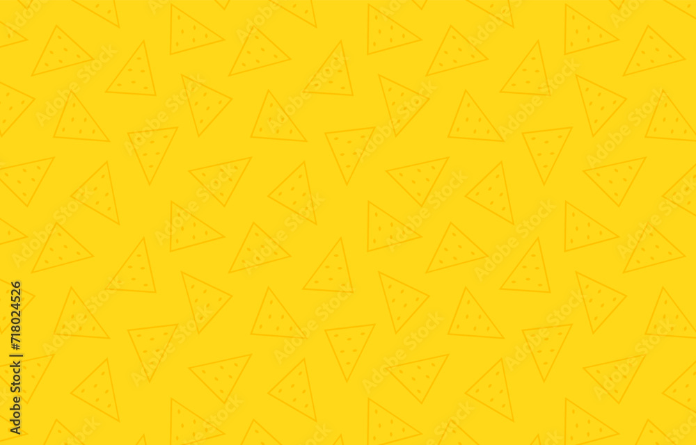 Nachos pattern background. Mexican food nachos pattern. Nice spanish ...