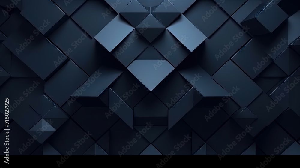 Abstract geometric design on black wall suitable for backgrounds ...