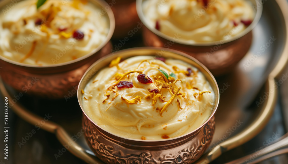 Shrikhand OR Srikhand is an Indian dessert made of strained yogurt ...